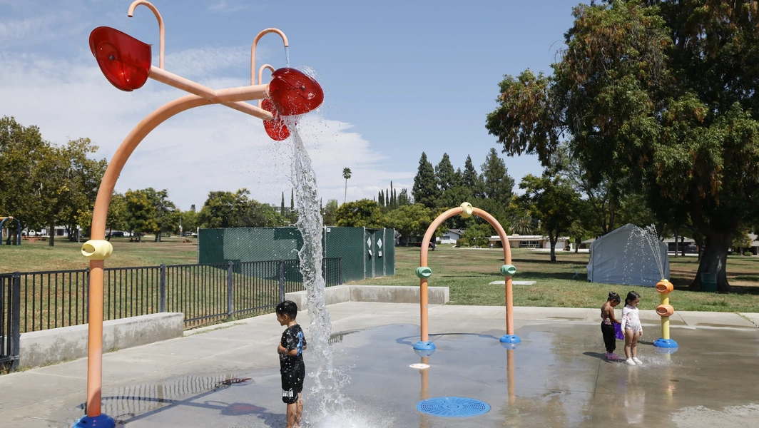 Cool down with safe and fun splash pad trips
