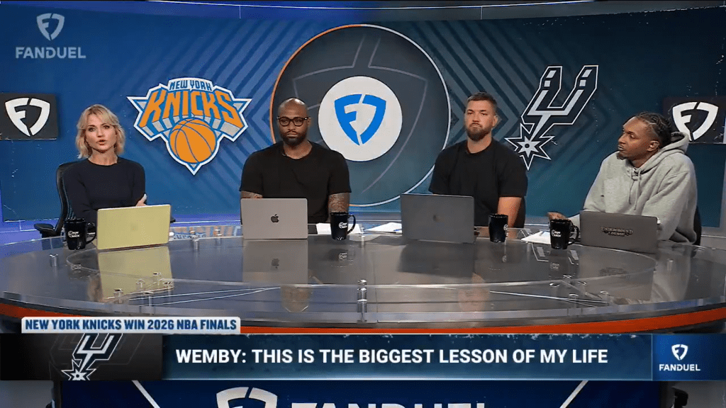 Michelle Beadle attacks ‘crying’ Knicks fans over Victor Wembanyama ...