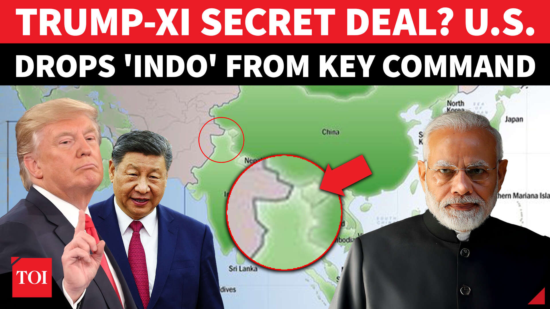 US drops 'India' from Pacific Command, publishes incorrect map of India ...