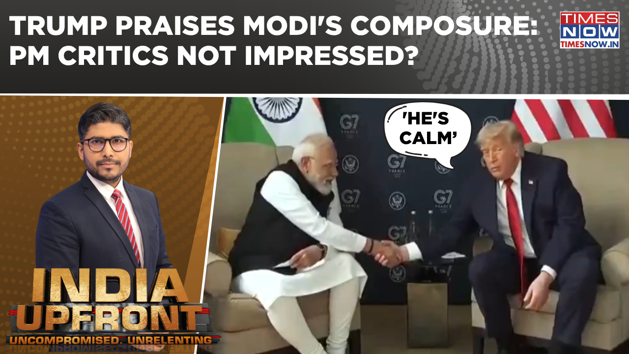 Trump praises Modi's composure; says 'he's calm, I'm not' | PM critics ...