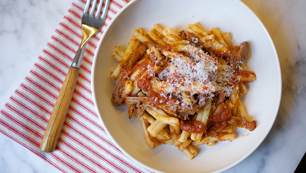 Cozy up with one-pot American goulash