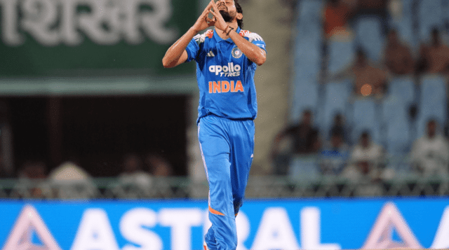 Prince Yadav gets his first international prey! Bowls out Nangyal ...