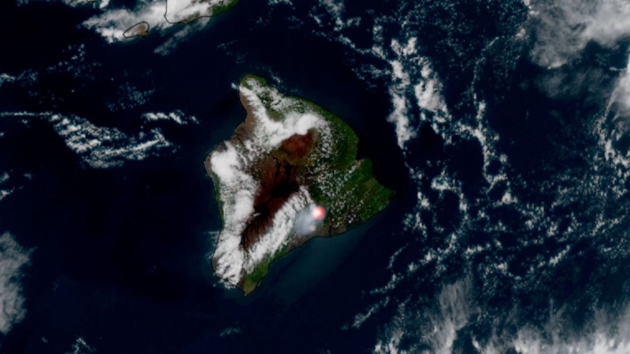 A volcanic eruption seen from space | Space photo of the day for June ...
