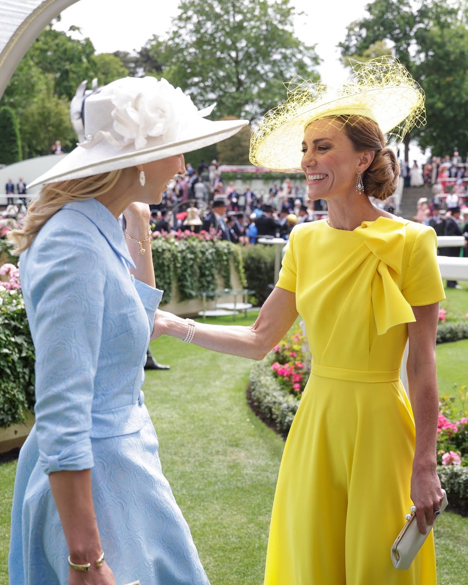 Lady Gabriella Windsor took a style cue from Kate Middleton at Royal Ascot