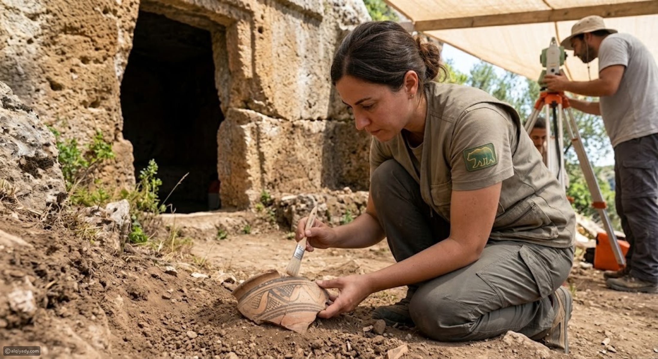 Archaeologists open 2,600-year-old tomb — and find 4 people lost to time