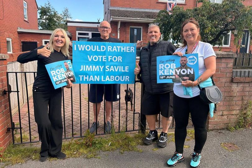 Reform councillors in row over 'Jimmy Savile' sign