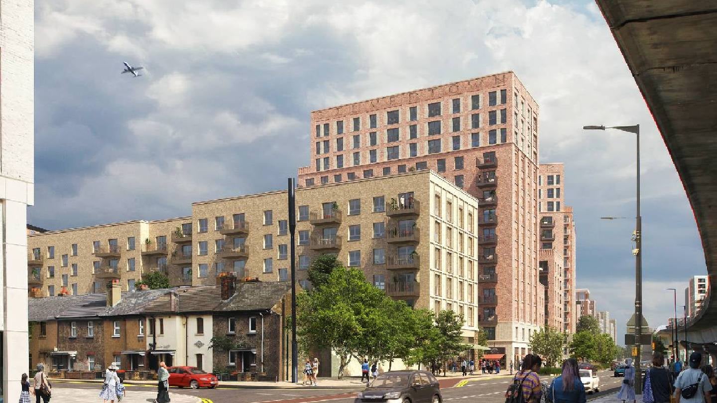 Mayor of London unveils £100m investment for Royal Docks housing project