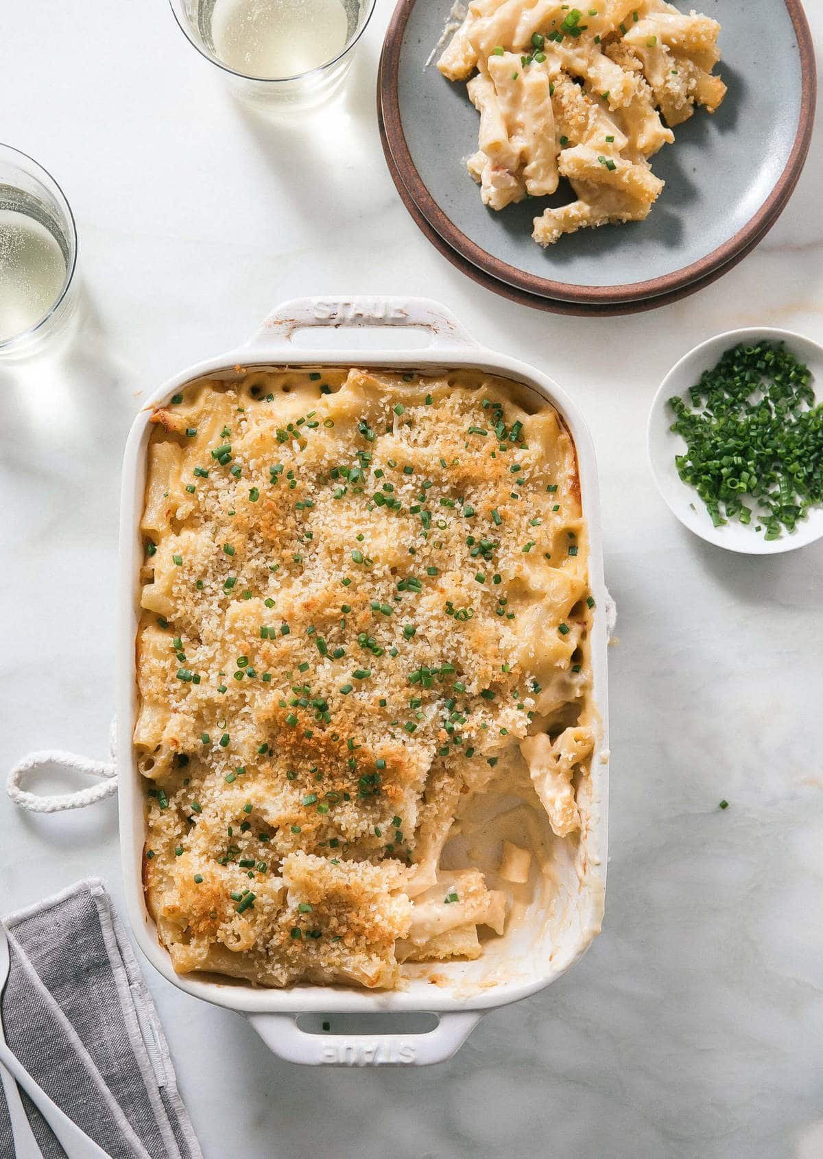 Creamy, decadent and indulgent lobster mac and cheese