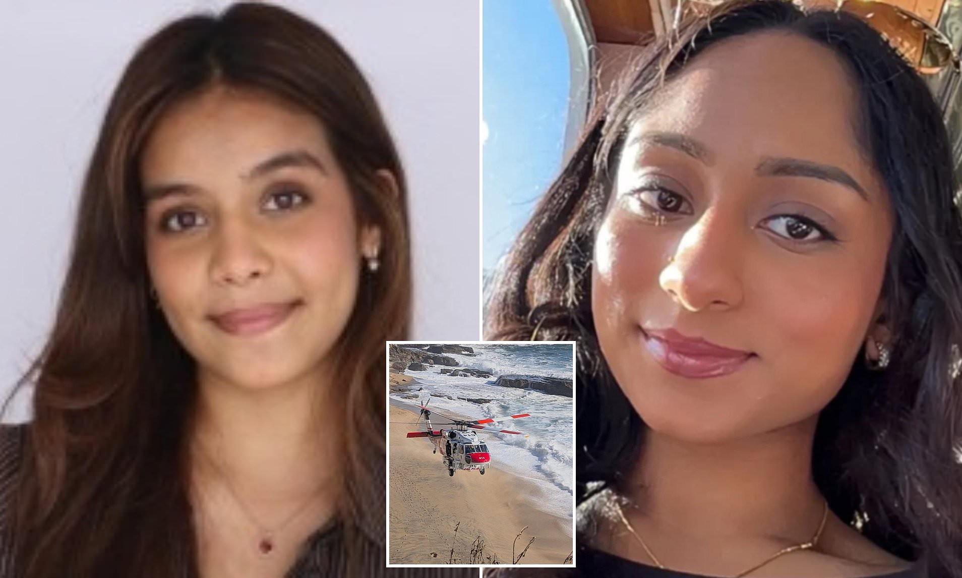 Desperate final moments of two women swept off California beach while ...