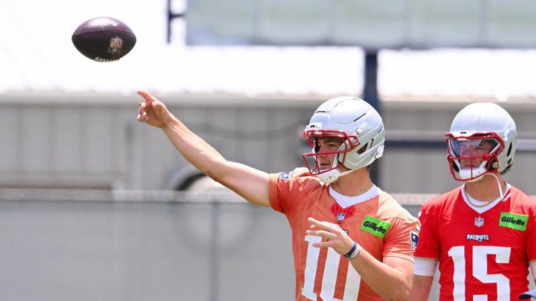 Everything Patriots teammates said about Drake Maye at minicamp