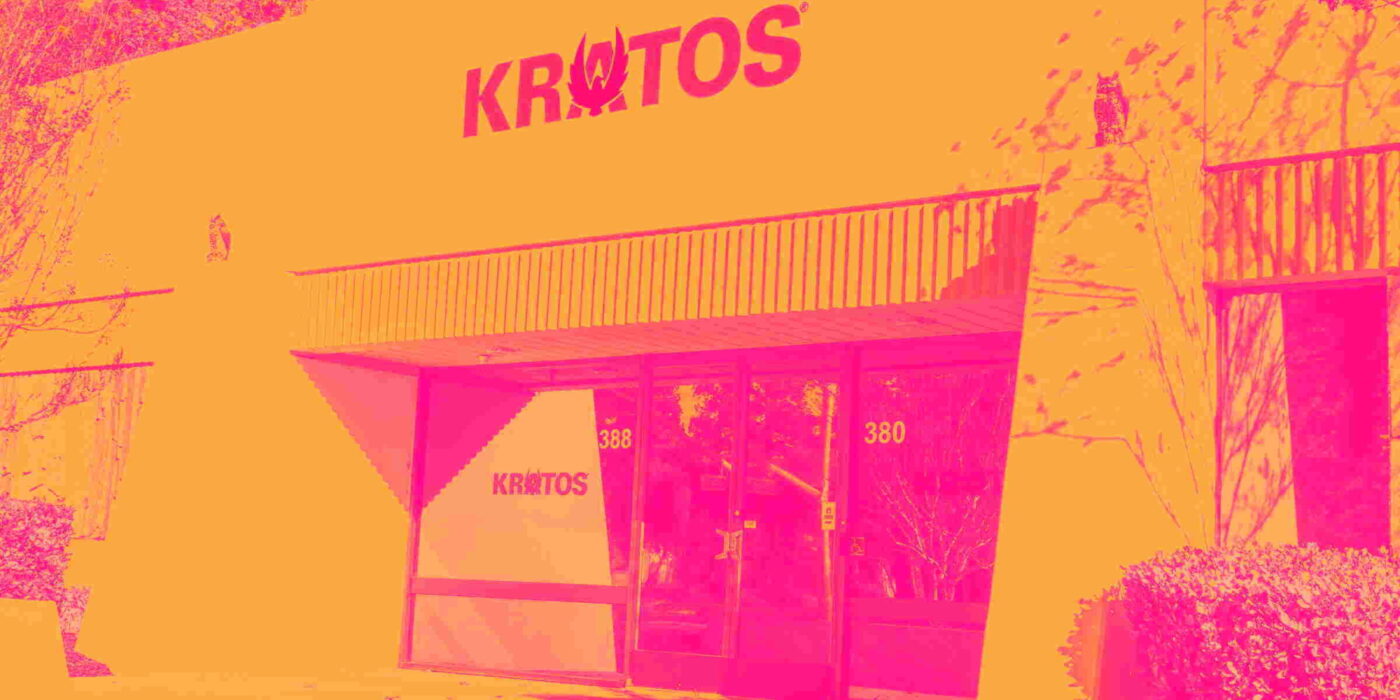 Kratos (KTOS) stock trades up, here is why