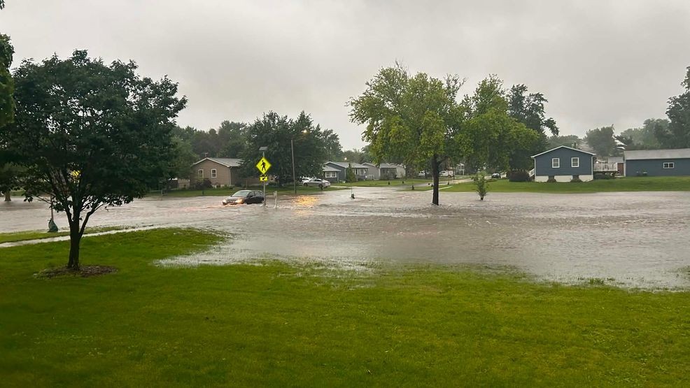 Cedar Rapids monitors creeks after Tuesday rain leaves temporary ponding