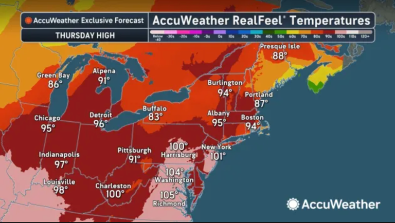 Severe storms to target NoVA Thursday amid record-challenging heat