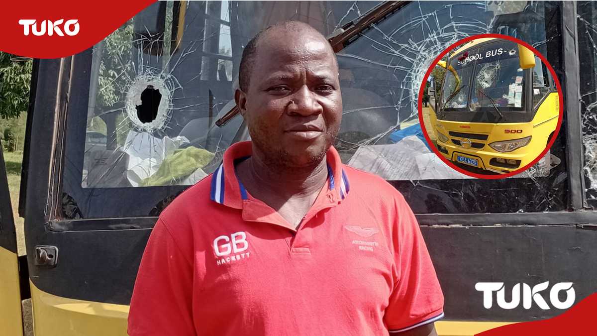 Kakamega: Driver of school bus attacked by goons narrates the incident ...