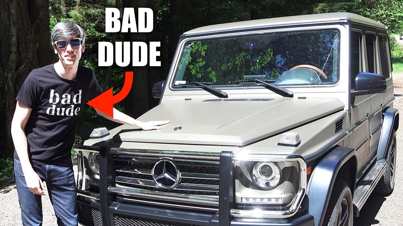 The Mercedes G-Wagon is for bad boys only