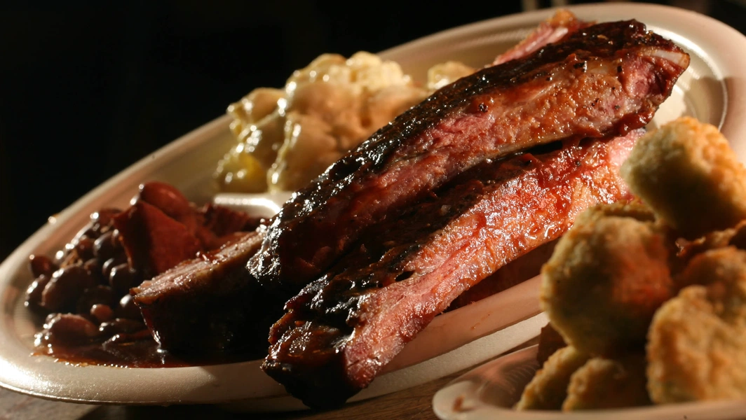 4 BBQ chains serving award-winning ribs and beans