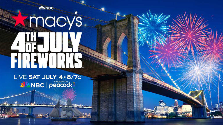 50th Macy’s 4th of July fireworks coming to NBC and Peacock