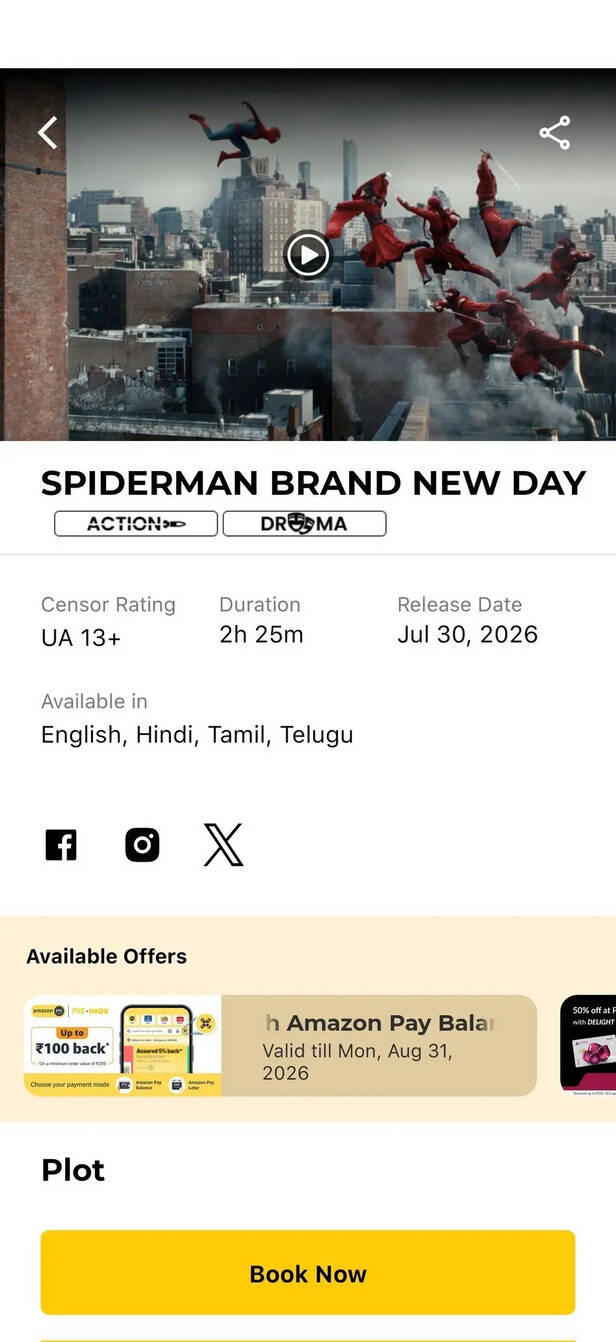 Spider-Man: Brand New Day runtime sparks CBFC backlash as Indian fans ...