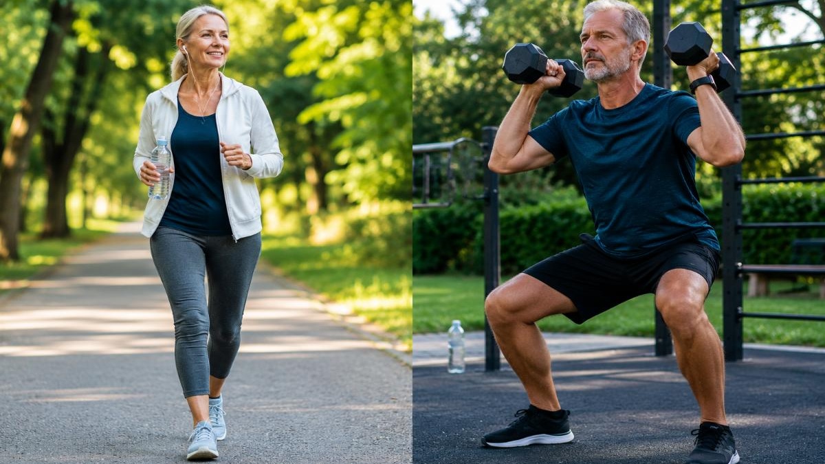 Walking vs. strength training: Which exercise helps you live longer ...