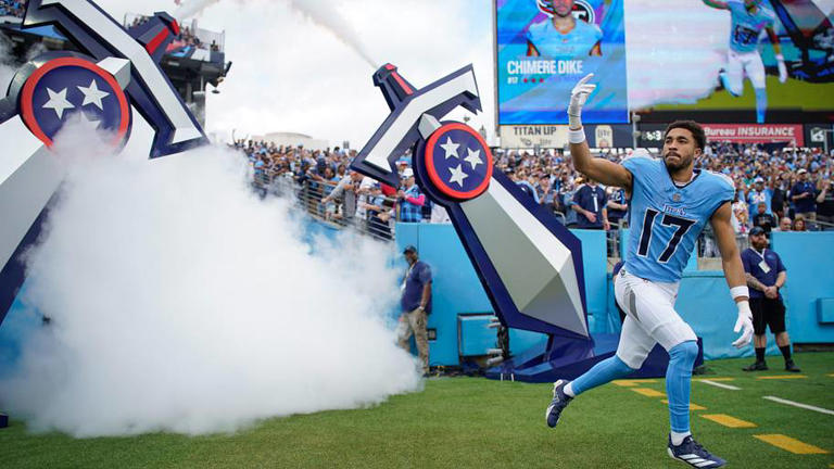 Titans WR Chimere Dike: Second-year weapon earns No. 21 spot ahead of ...