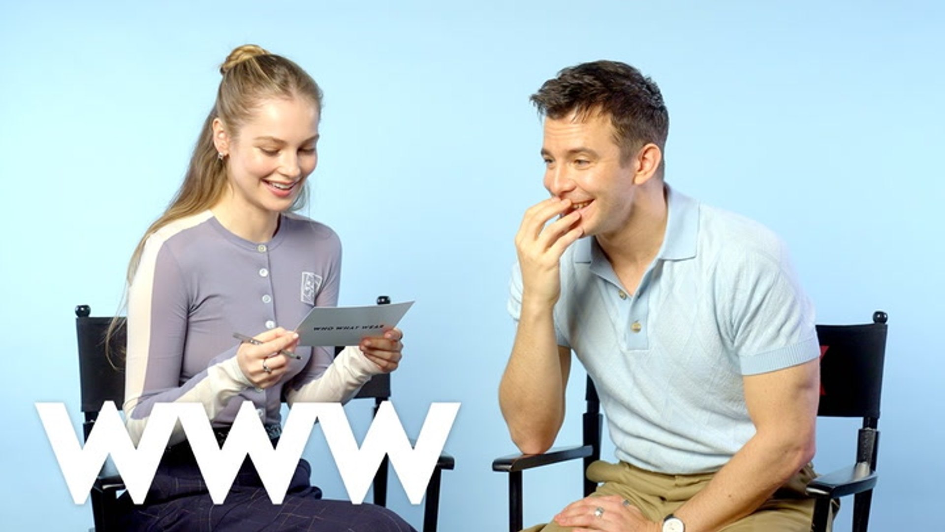 Bridgerton’s Luke Thompson & Hannah Dodd play Mad Libs (it gets chaotic ...