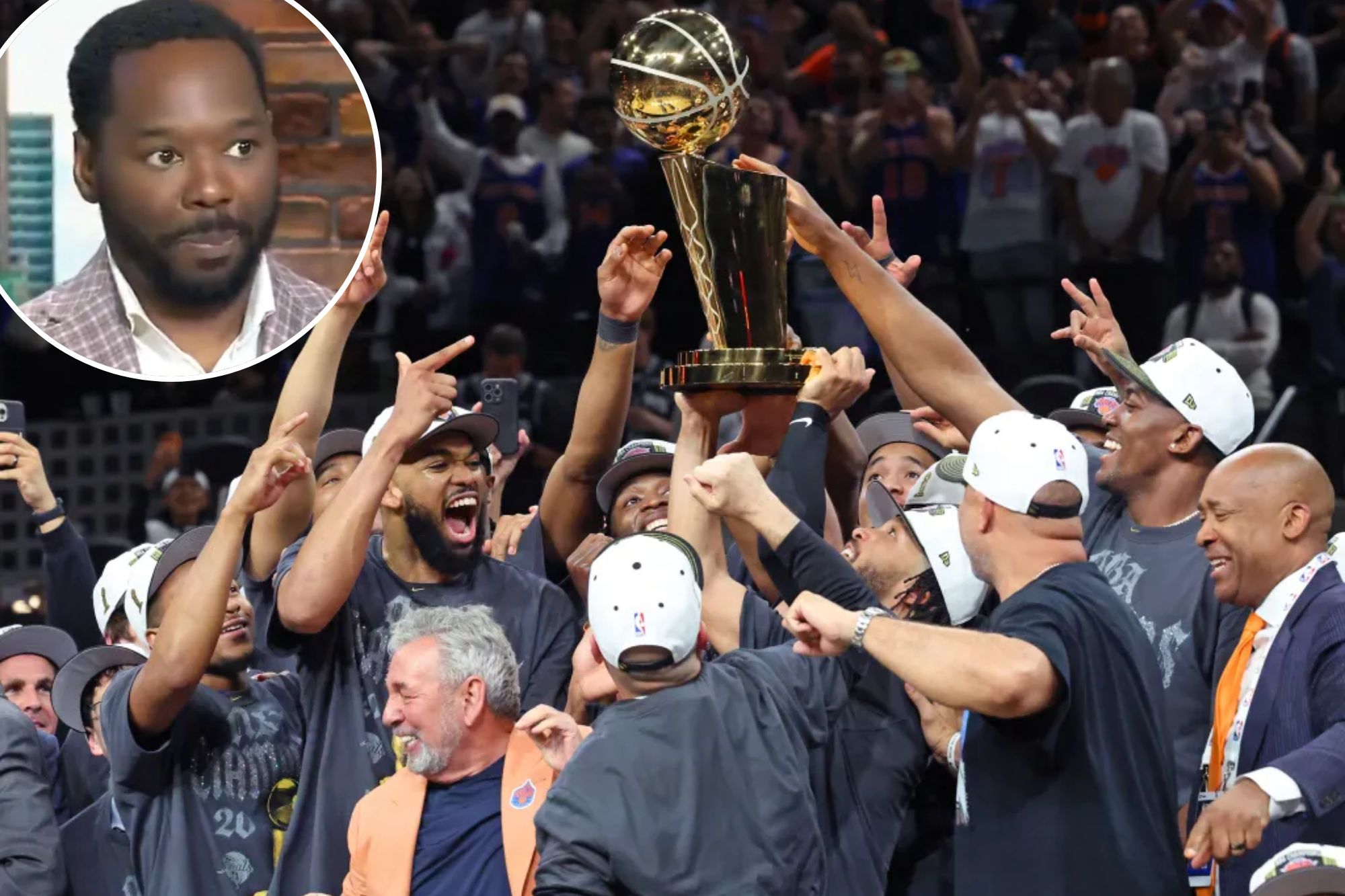 ESPN reporter calls NBA championship a 'participation trophy' in ...