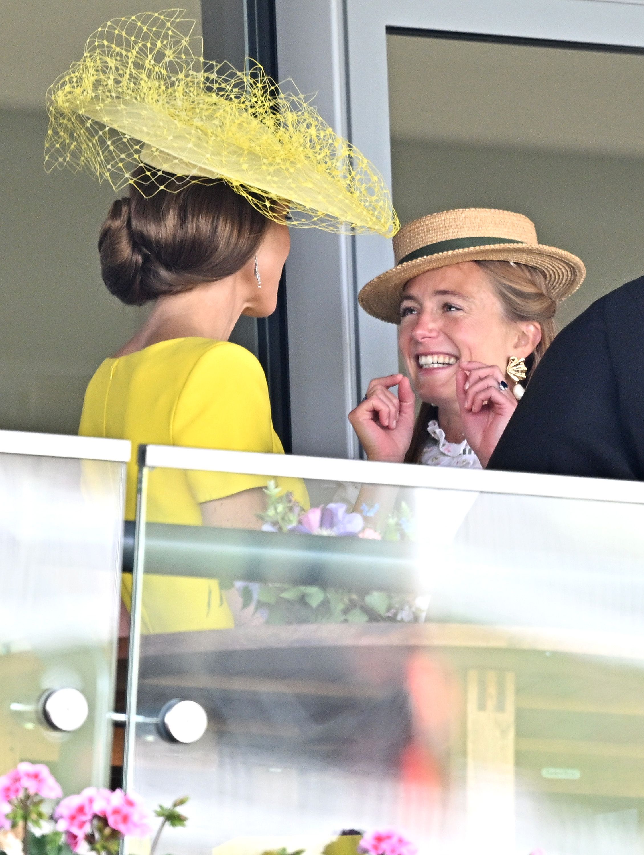 Kate Middleton's jumbo cinnamon roll chignon is ever so elegant