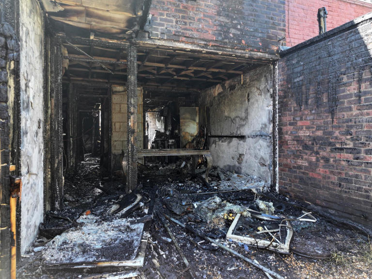 Three dogs rescued from property fire in Crawley