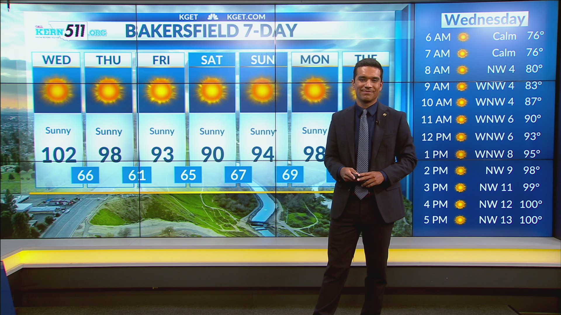 Pinpoint weather forecast: June 17, 2026