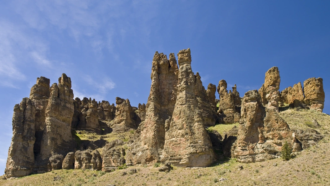 Prehistoric fossils and trails of eastern Oregon