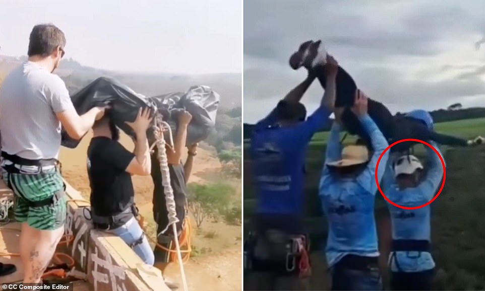 Instructor who allegedly threw girl to death posted 'body bag' stunt