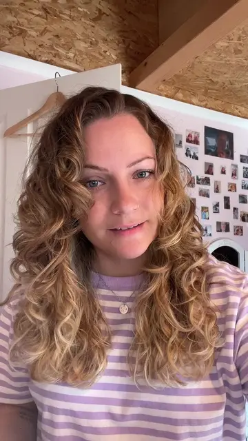 Fixing a bad curl day with a simple headband trick