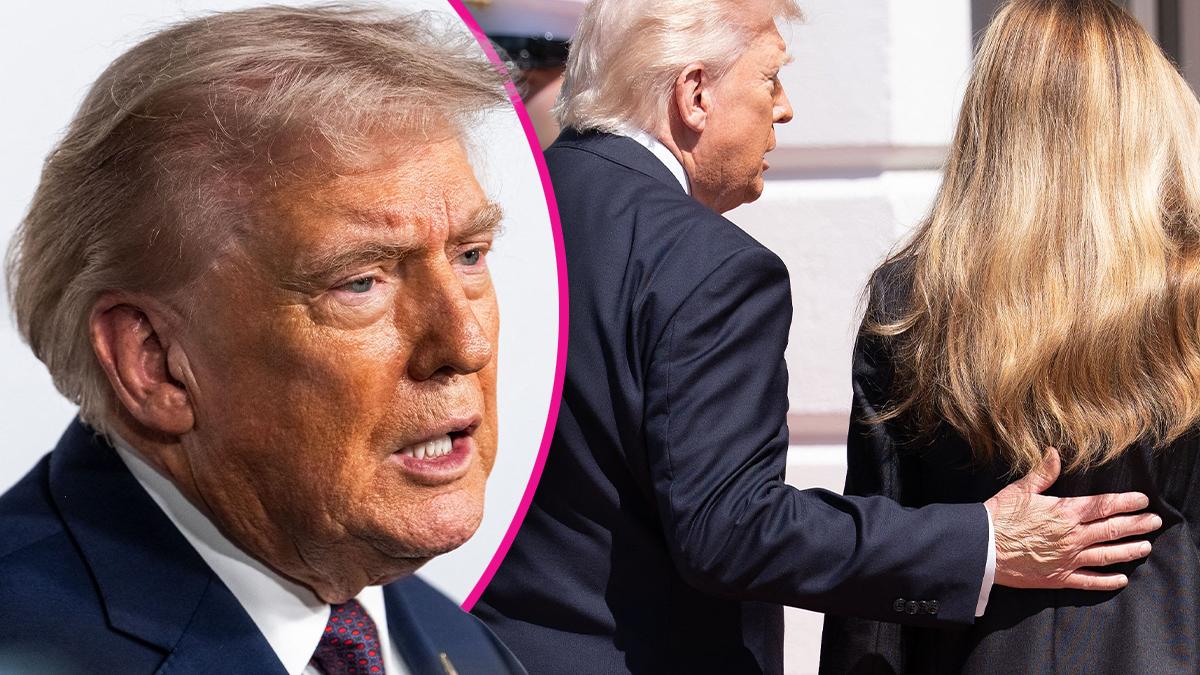 Donald Trump sports concerning new mark on his hand as health rumors swirl