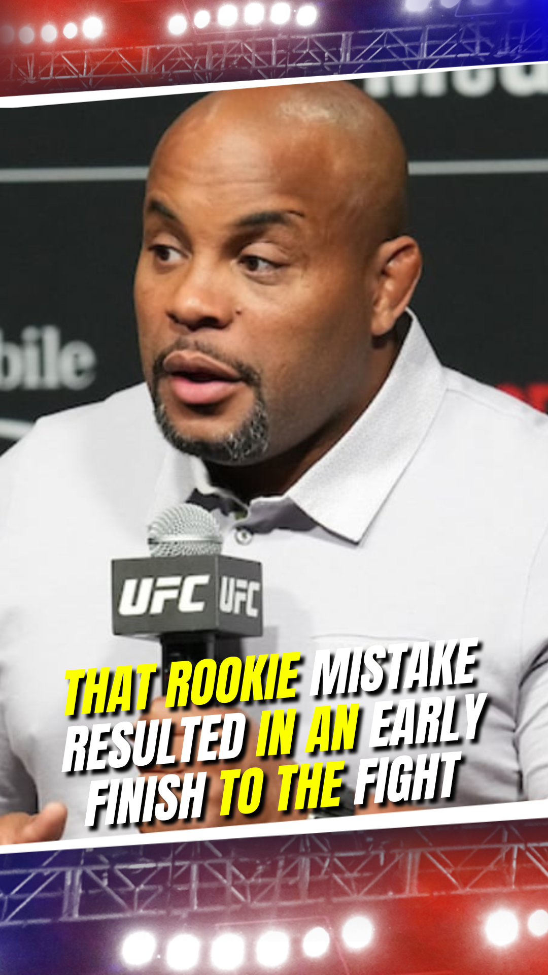 Rookie doctor panics at UFC 250