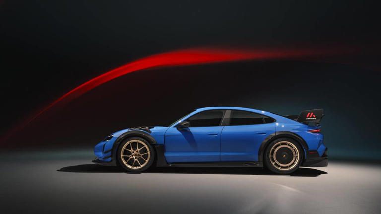 2027 Porsche Taycan gets 8-speed E-shift, new colors, and a bigger ...
