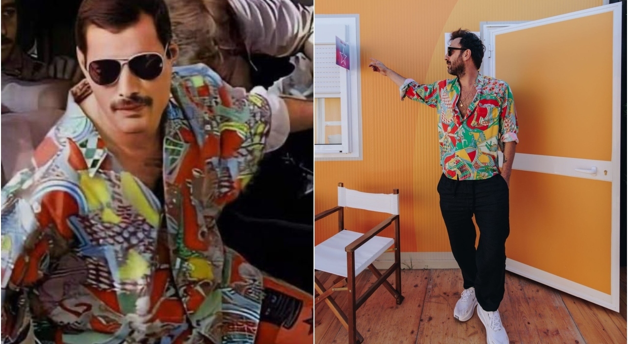 Cesare Cremonini omaggia Freddie Mercury, la camicia dell'ultimo ...