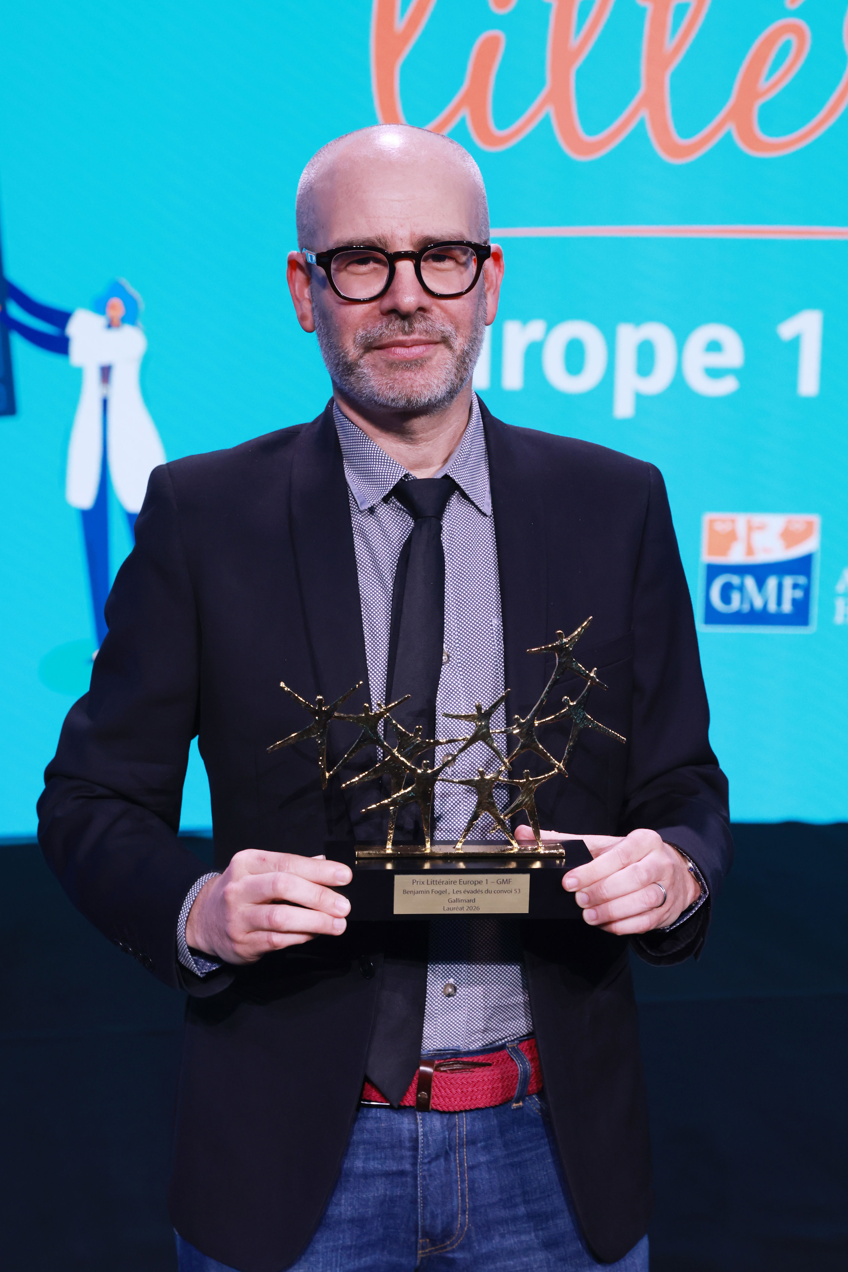 Le Prix Littéraire Europe 1 - GMF couronne Benjamin Fogel pour « Les ...