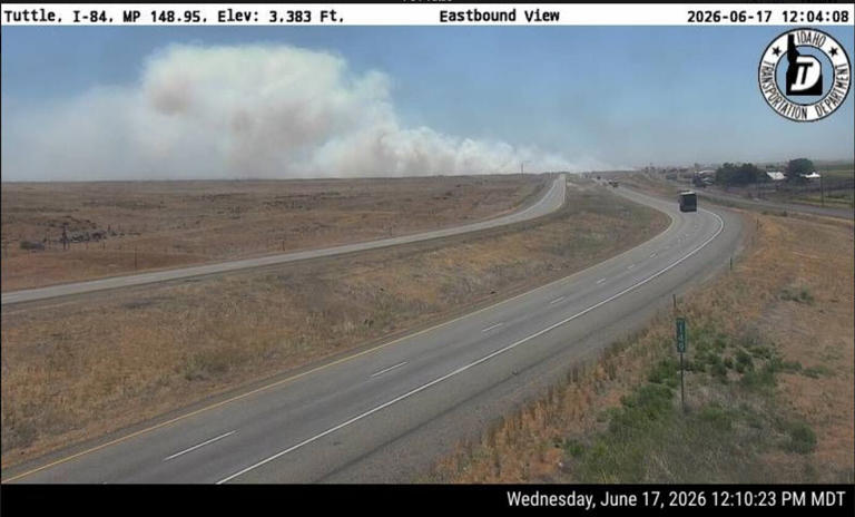 Fire reported in Wendell along State Highway 46