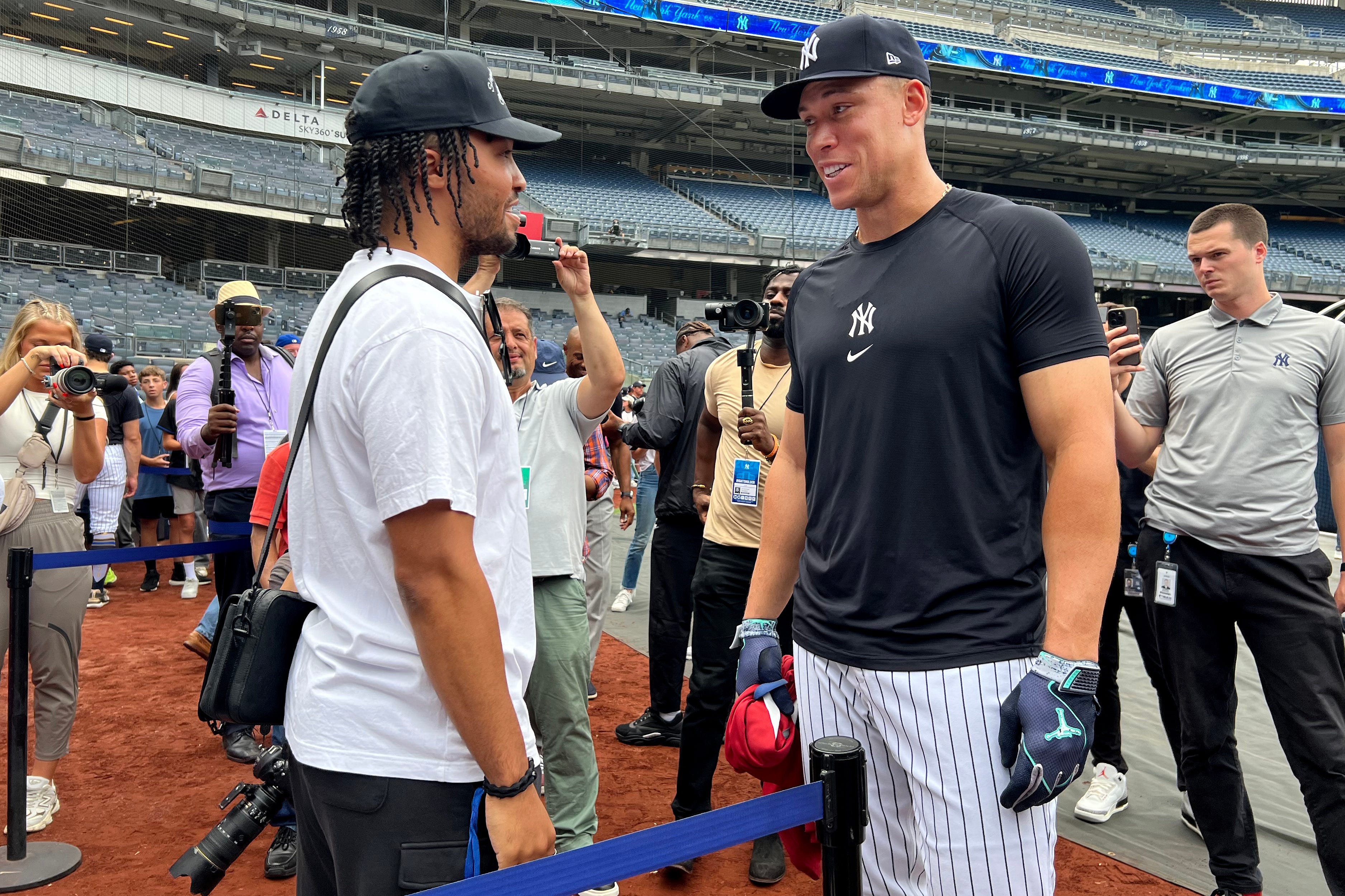 Knicks champs Jalen Brunson, Josh Hart bring NBA title celebration to ...