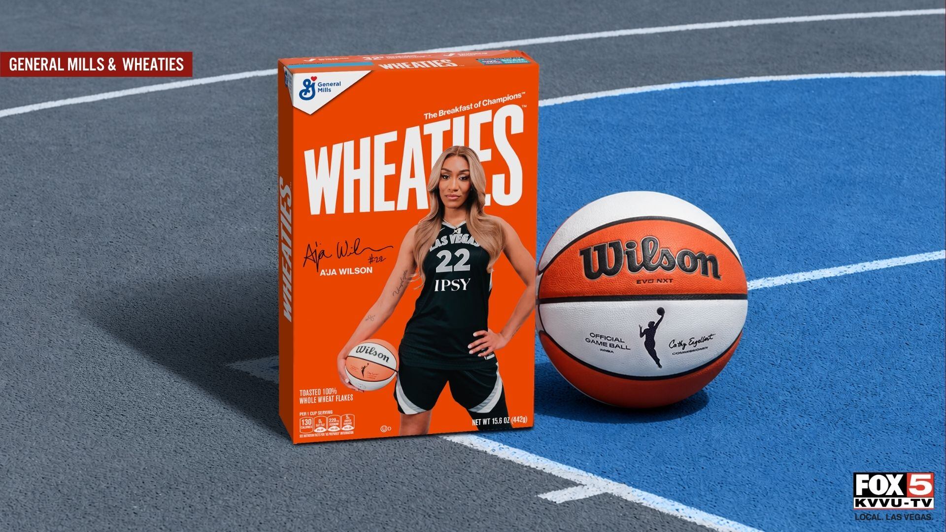 A’ja Wilson named next Wheaties box champion, spotlighting Las Vegas ...