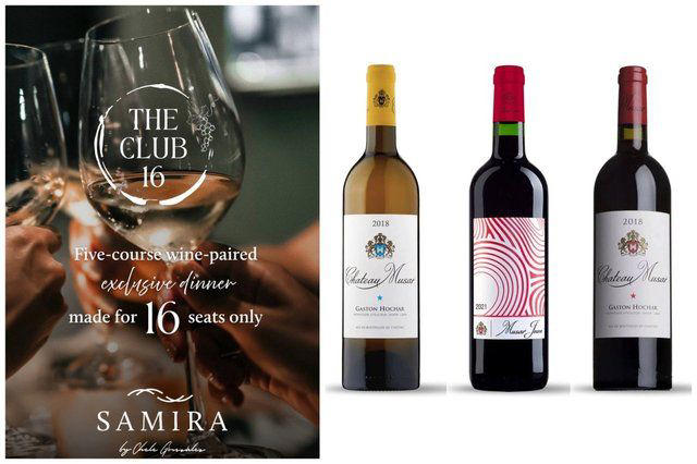 Anya Resort's Club 16: An intimate Lebanese wine pairing dinner in ...