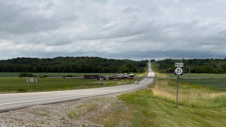 Road reopens after deadly crash between train and semi