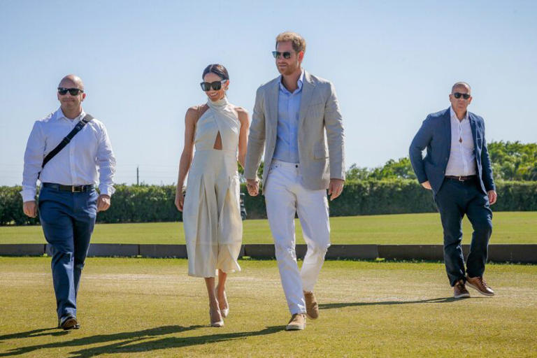 Meghan Markle and Prince Harry visit the UK after 4 years away