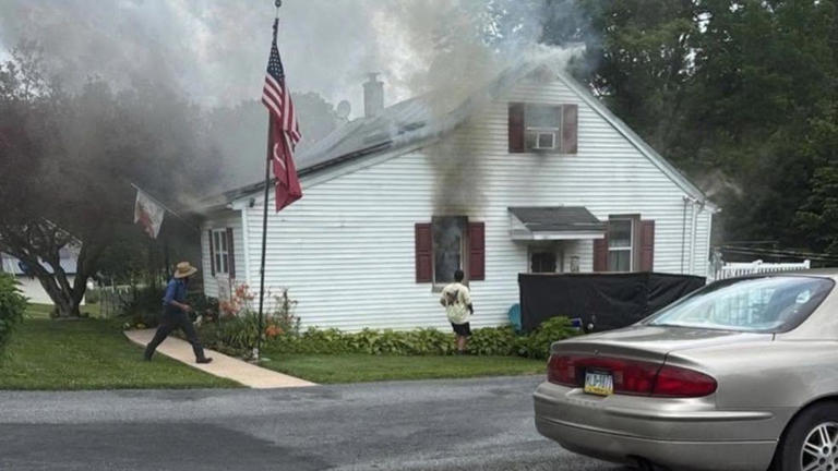 Crews respond to house fire in Lancaster County: dispatch