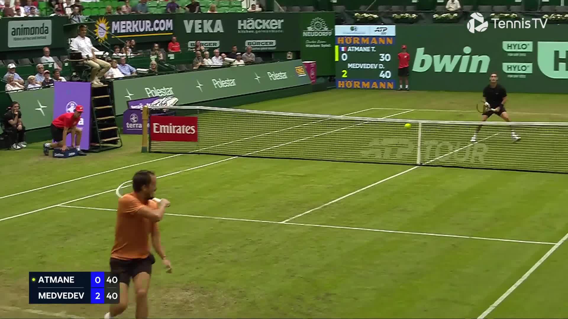 Stunning play by Terence Atmane in Halle