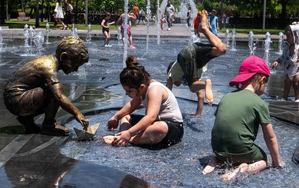 Cool down with safe and fun splash pad trips