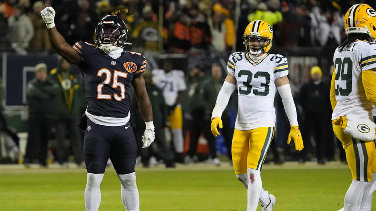 Bears' Kyle Monangai earns all-seventh-round team honors from PFF with ...