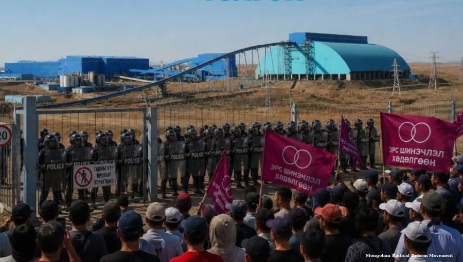 Rio Tinto’s giant Mongolia copper mine blocked by protesters, exports ...