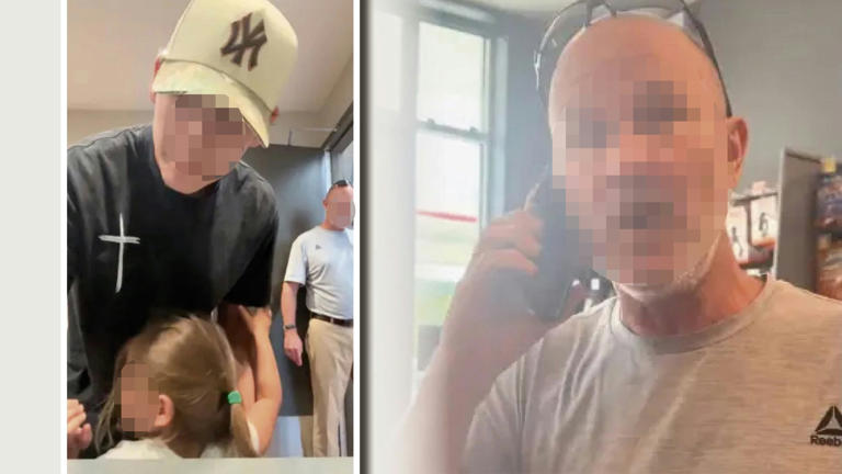 Polizei kommt, weil Vater mit Töchtern Damen-WC benutzt