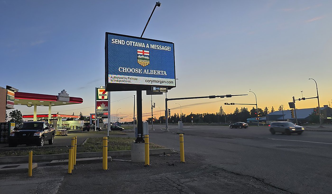 Pro-separation sign campaign grows from one to three amid standoff in ...